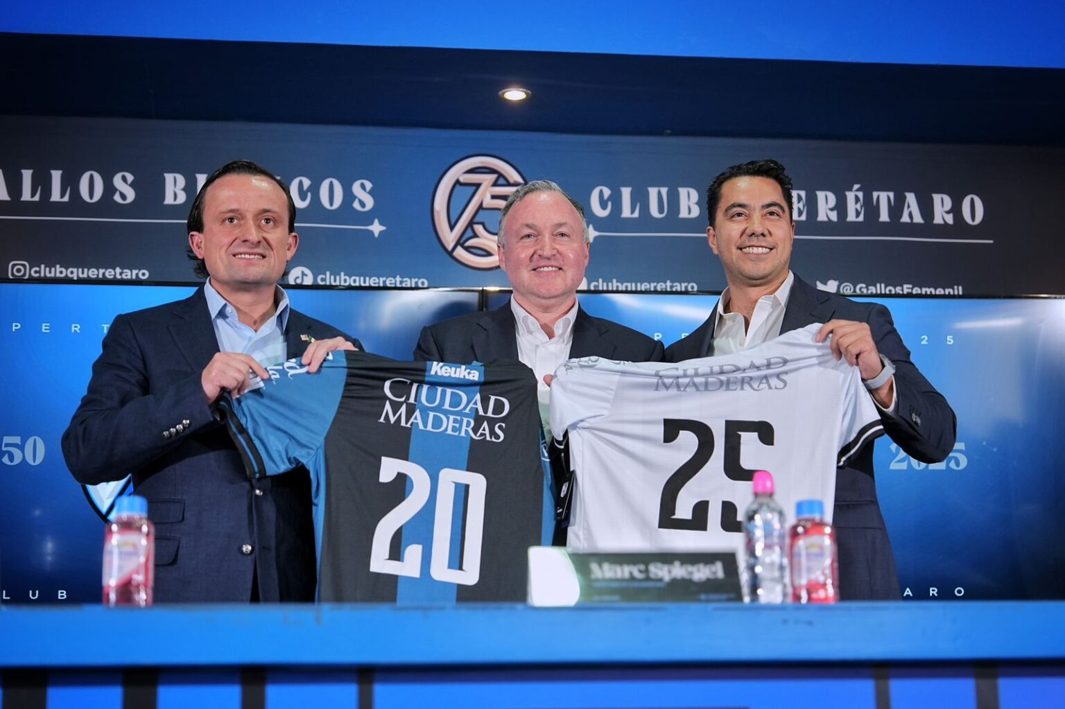Convence Querétaro a Spiegel e inicia nueva era de Gallos Blancos